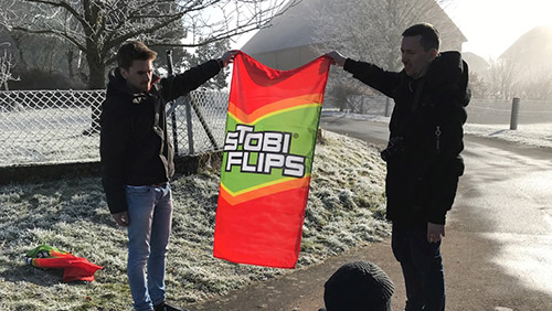 Traumhafte Aufnahmen für Stobi Flips - Stratoflights